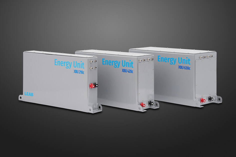 Self-sufficient power supply: Energy Unit with XBU // LEAB // mobile energy